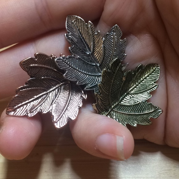 Jewelry | Vintage Style Tricolor Maple Brooch | Poshmark